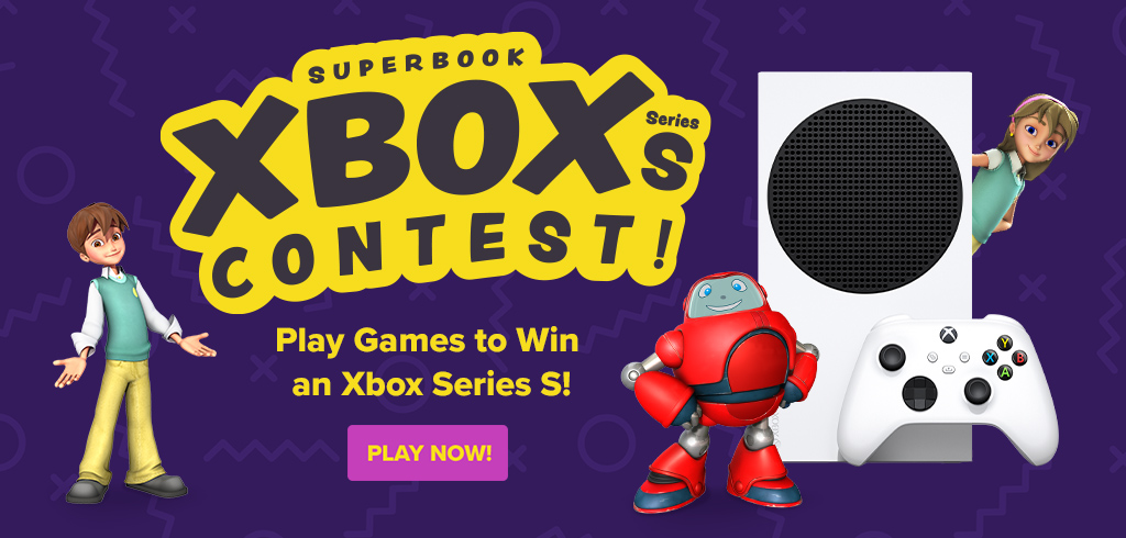 Superbook Kids Site - Play Games to Enter Contests and Win Prizes
